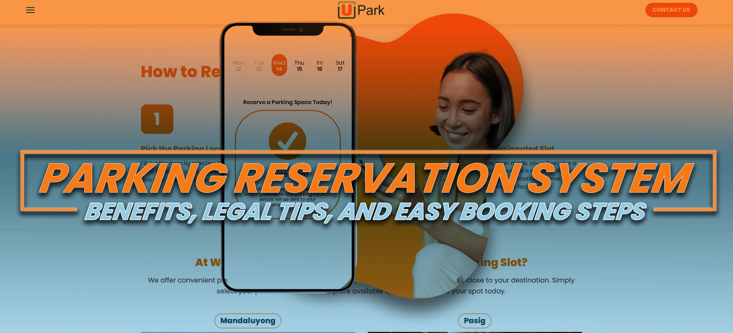 How Parking Reservation System Works